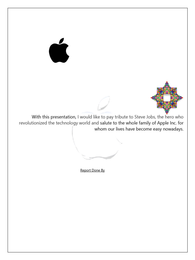 Business Study On Apple Inc. | PDF | Apple Inc. | Marketing