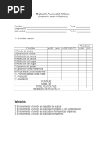 Cuestionario Quick Dash | PDF | Deportes