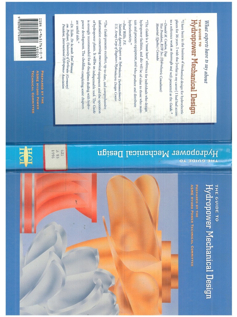 The Guide To Hydropower Mechanical Design PDF | PDF