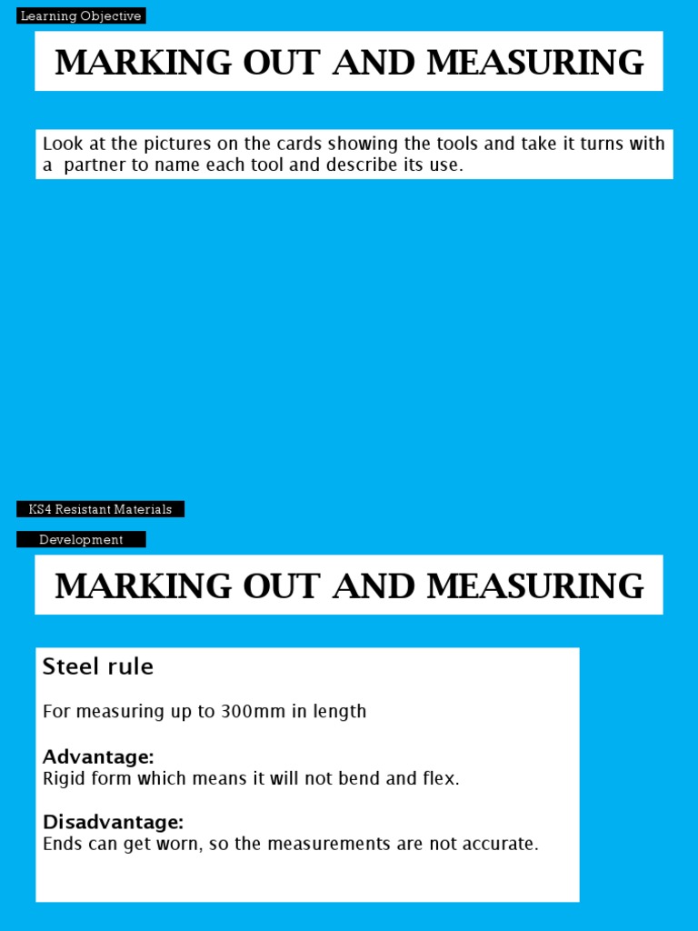 Marking Tools | PDF | Blade | Drill