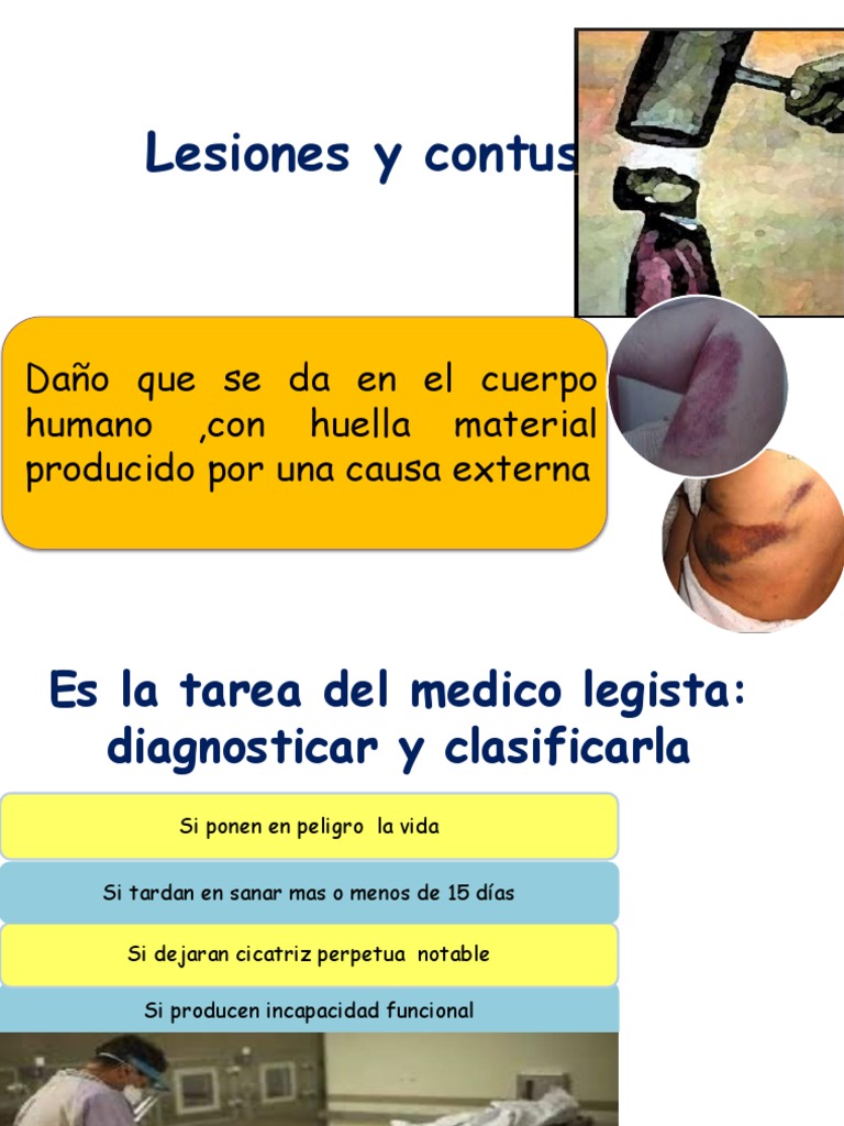 Lesiones y Contusss | PDF