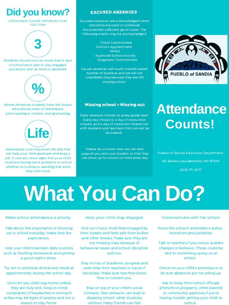 Attendance Brochure Sped | PDF | Teachers | Psychology