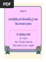 Introduction To Linear and Nonlinear Observers | PDF | Stability Theory | System Of Linear Equations