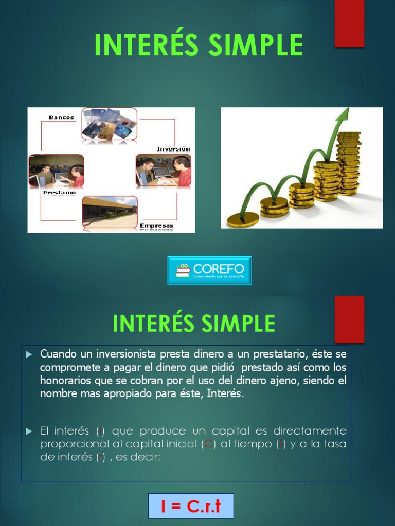 Guía de Interés Simple y Compuesto | PDF | Interés | Finanzas personales