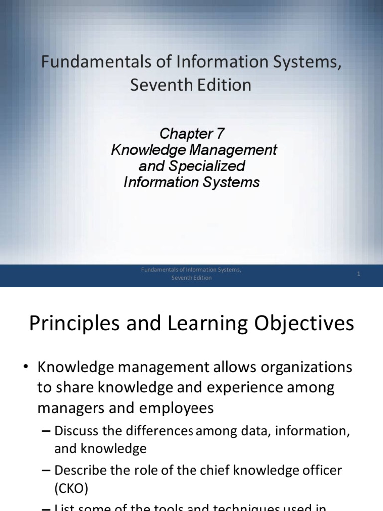 Fundamentals of Information Systems, Seventh Edition | PDF | Artificial ...