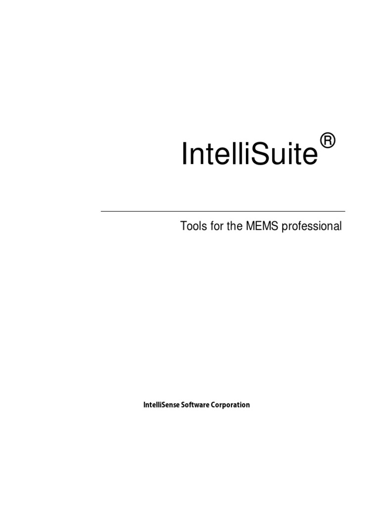 IntelliSuite Installation Guide PDF | PDF | Installation (Computer ...