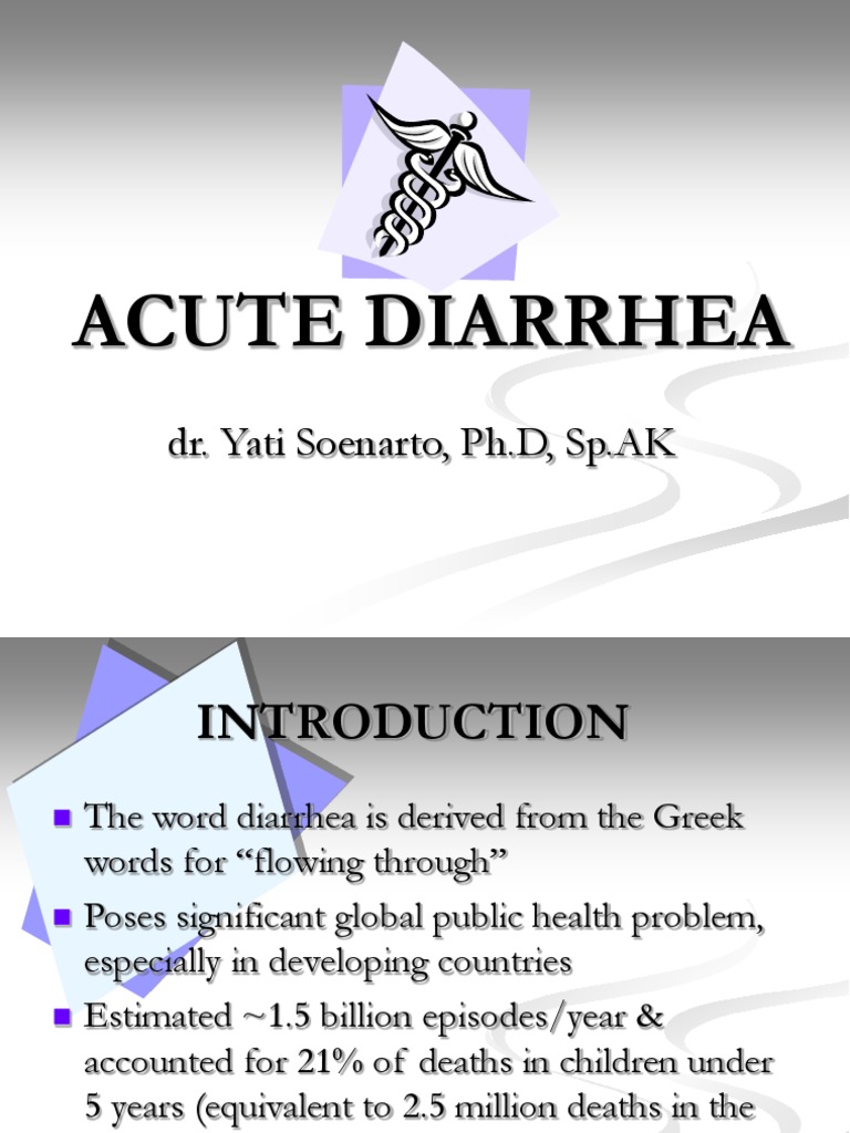 Acute Diarrhea | PDF | Diarrhea | Gastroenterology