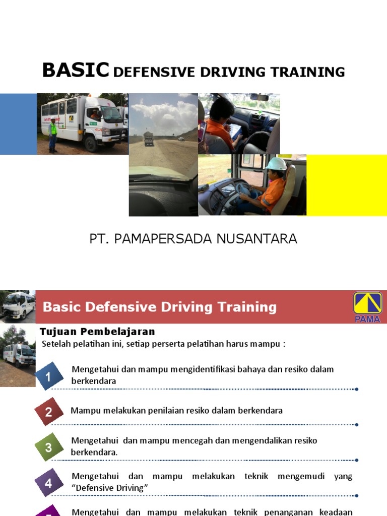 BASIC DEFENSIVE DRIVING TRAINING. TX | PDF