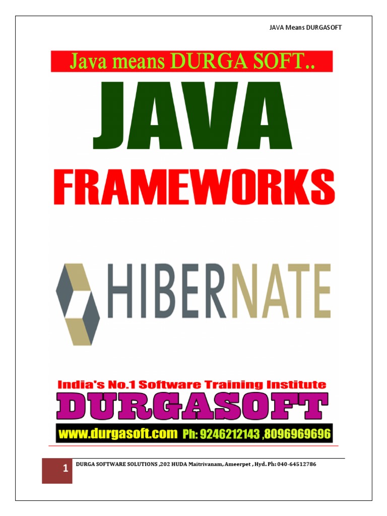Hibernate Material PDF | PDF | Software Design | Software Development