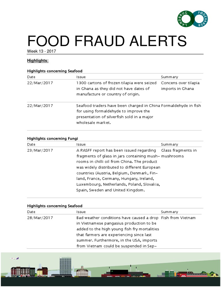 2017 Week 13 Food Fraud | PDF | Phaseolus Vulgaris | Cheese