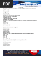 NCK Examination Past Pps1,2,3,4-1 | PDF | Respiratory Diseases | Chronic Obstructive Pulmonary ...