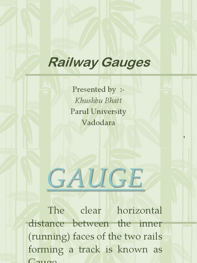 Railway Gauges: A Comprehensive Overview of Track Configurations ...