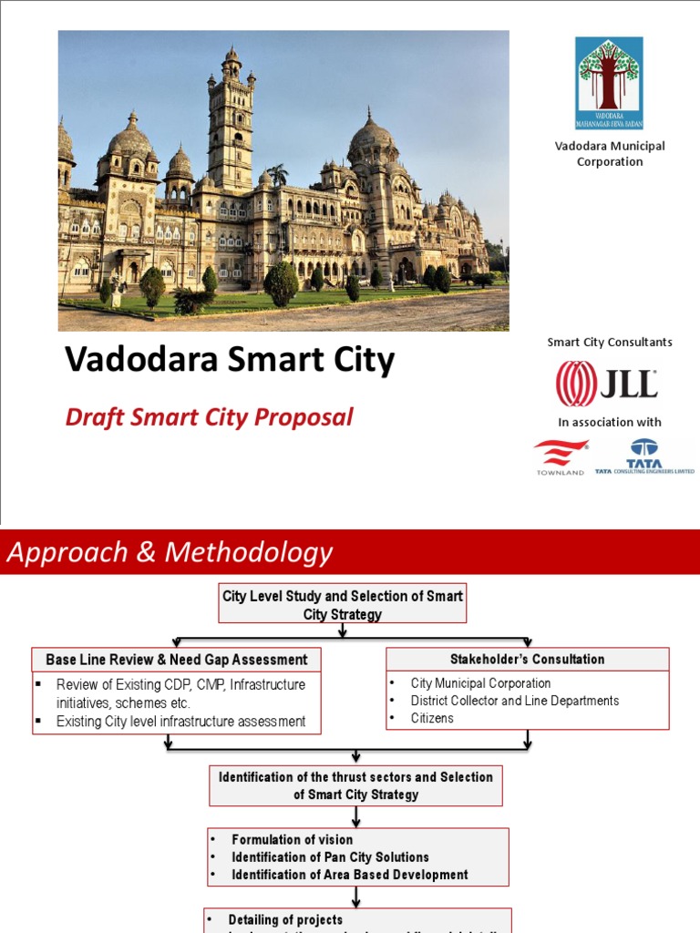 Vadodara Smart City Proposal | PDF | Sewage Treatment | Sanitary Sewer