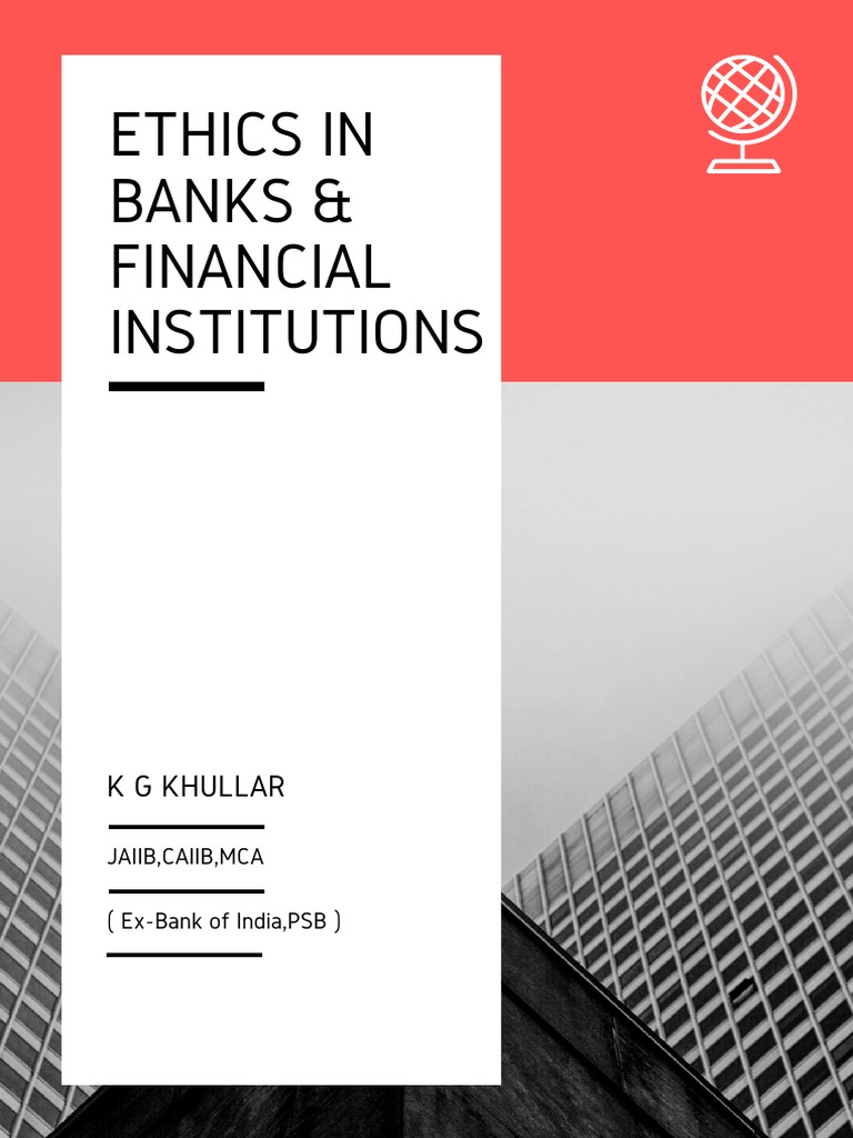 Ethics in Banking and Financial Institutions | PDF | Whistleblower ...