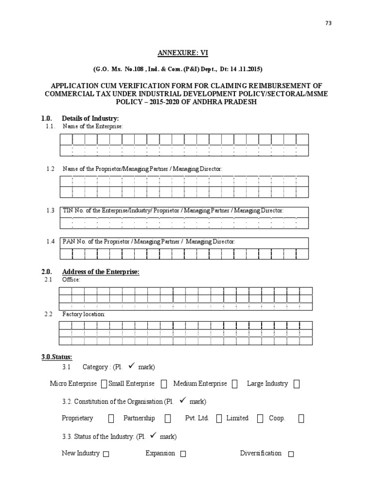 Annexure 6 - Re-Imbursemetn of Sales Tax | PDF | Accountant | Taxes