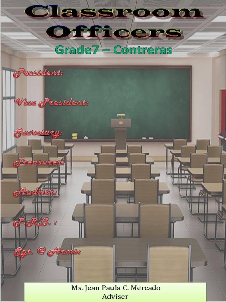 Classroom Officers | PDF