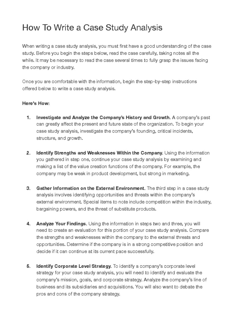 how-to-make-case-study-analysis-how-to-write-a-case-study-analysis