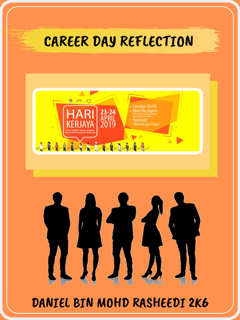 Career Day Reflection: Daniel Bin Mohd Rasheedi 2K6 | PDF | Cognition | Behavior Modification