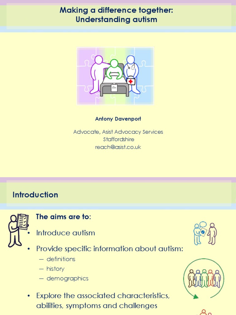 14 - Understanding Autism PowerPoint Show | PDF | Autism Spectrum | Autism