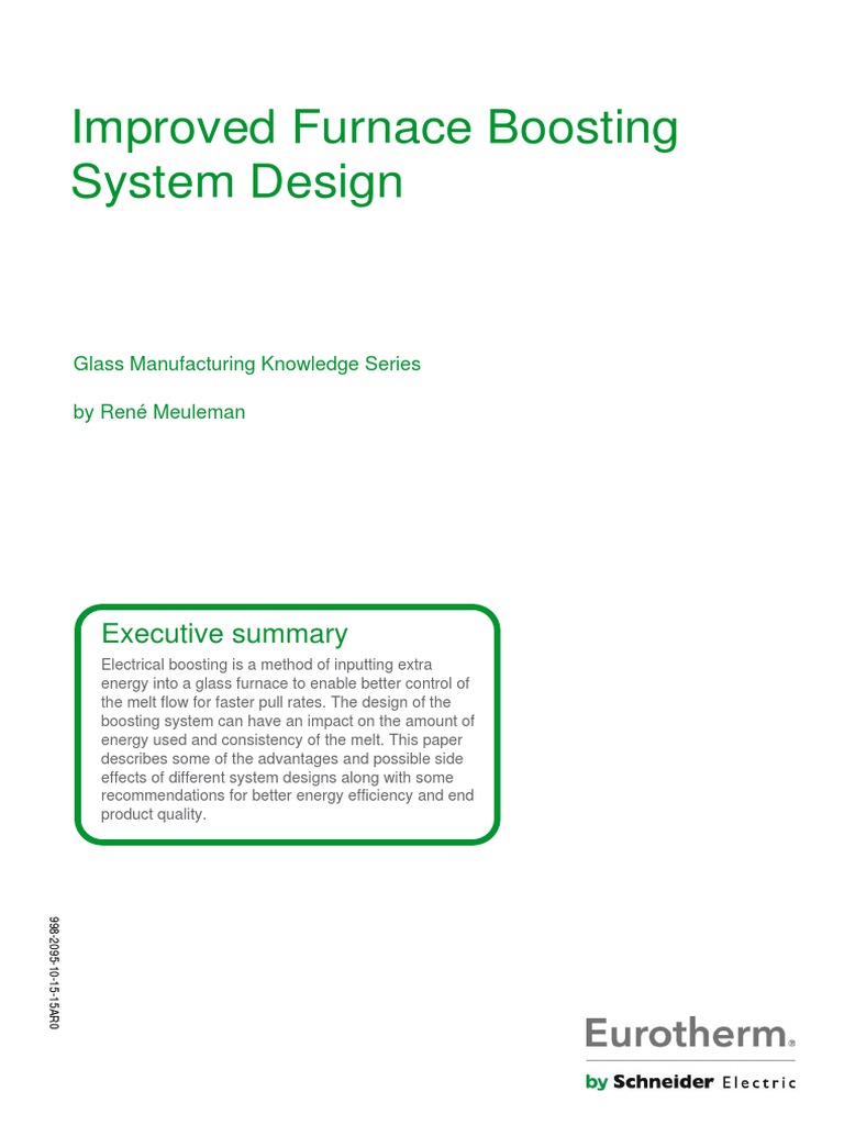 Furnace Boosting Design | PDF | Transformer | Electric Power