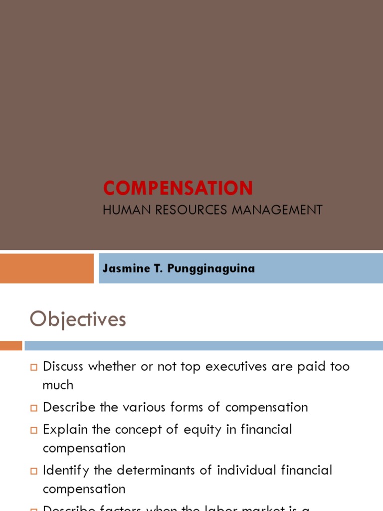 Compensation: Human Resources Management | PDF | Employment | Strategic ...