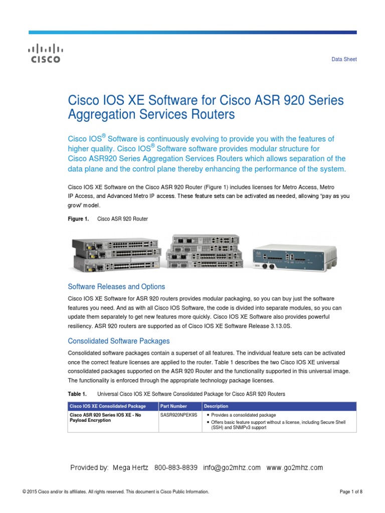 ASR920 MHZ 2-16 | PDF | Multiprotocol Label Switching | Networking