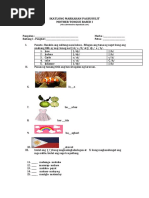 Kinder Kagamitan Sa Pagbasa 1 | PDF