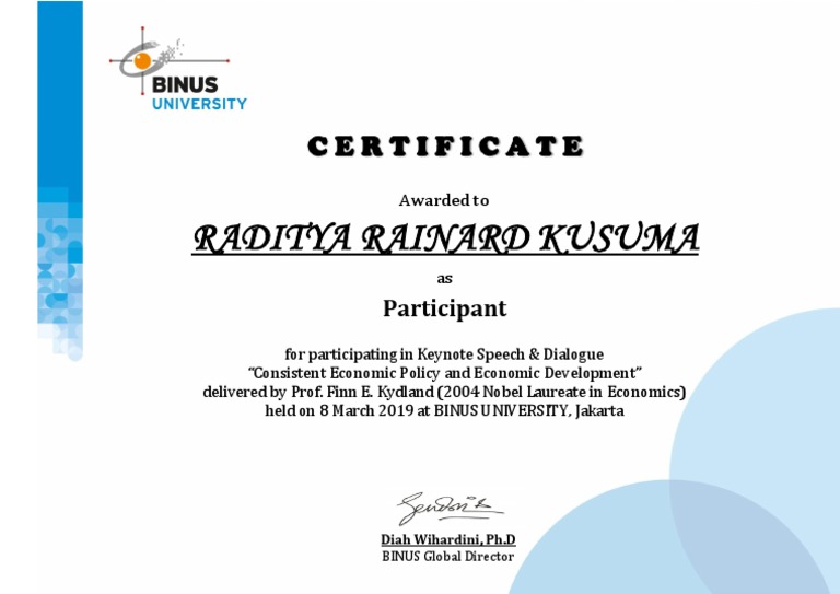 E Certificate Economy | PDF