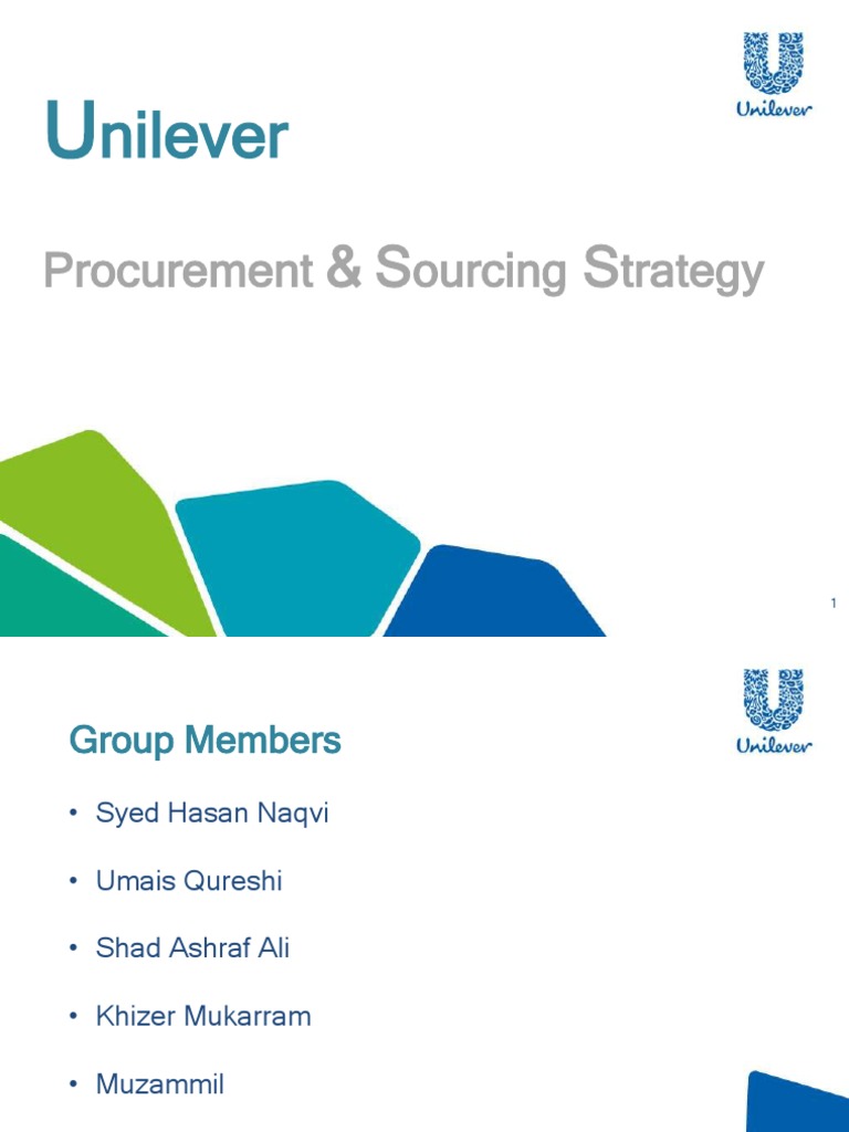 Unilever | PDF | Procurement | Business