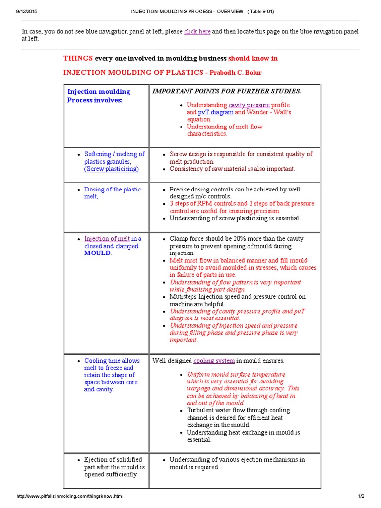 Industrial Molding Processing Guide | PDF | Continuum Mechanics | Materials