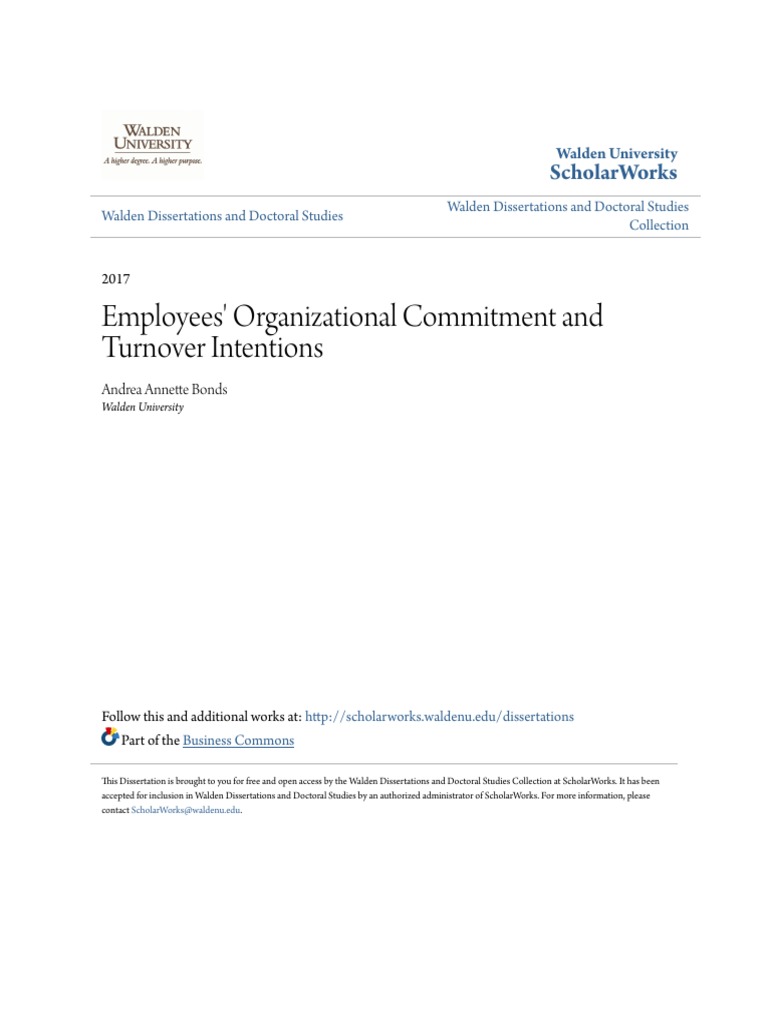 The Validation of The Turnover Intention Scale | PDF | Turnover ...