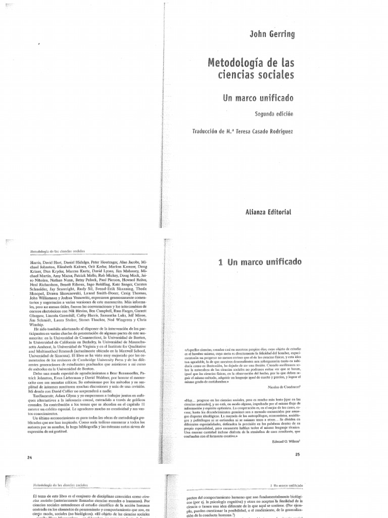 Gerring, Cap. 1 | PDF