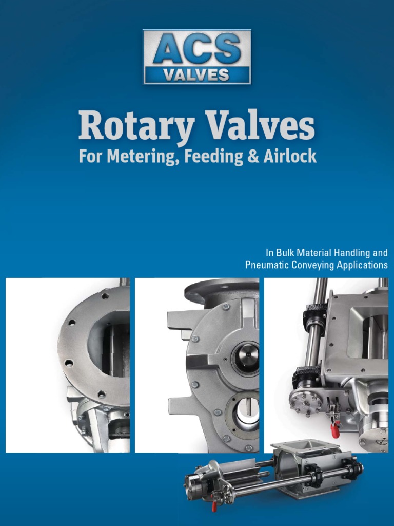 Rotary Valve Selector Guide PDF | PDF | Bearing (Mechanical) | Valve