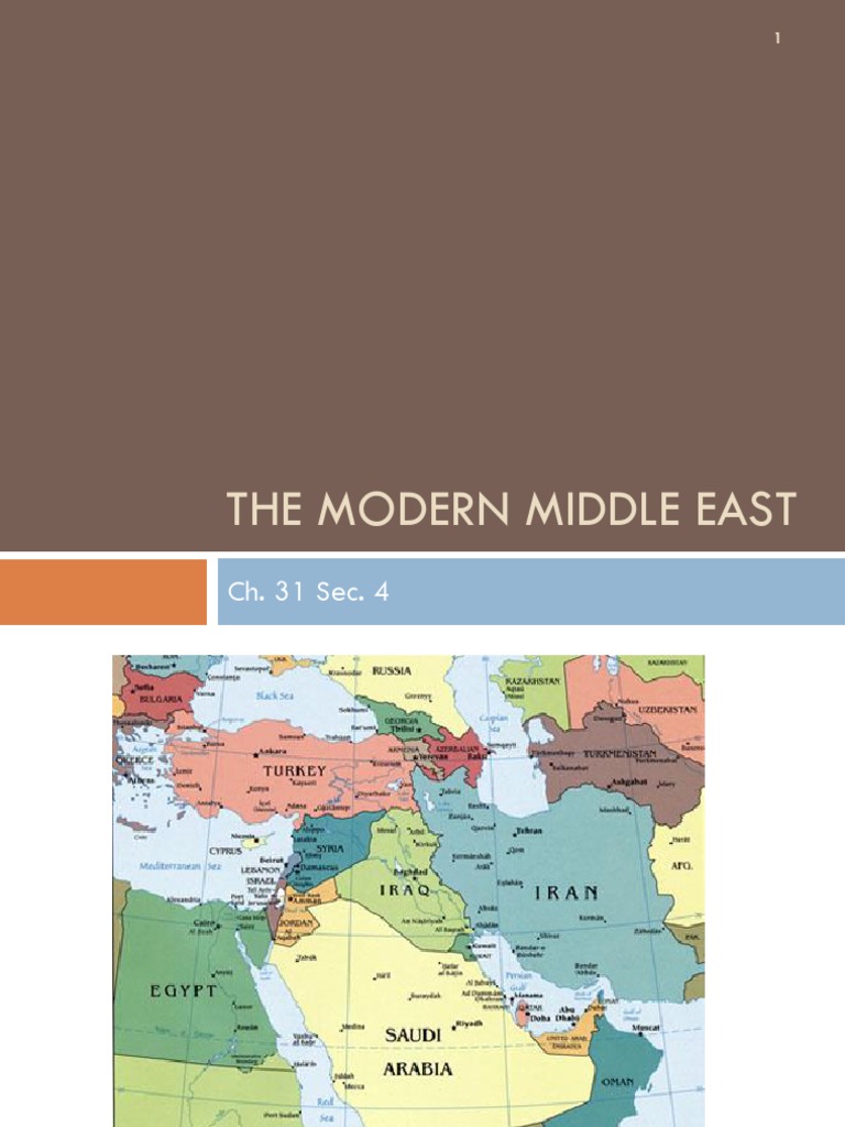 The Modern Middle East | PDF | Palestine Liberation Organization ...