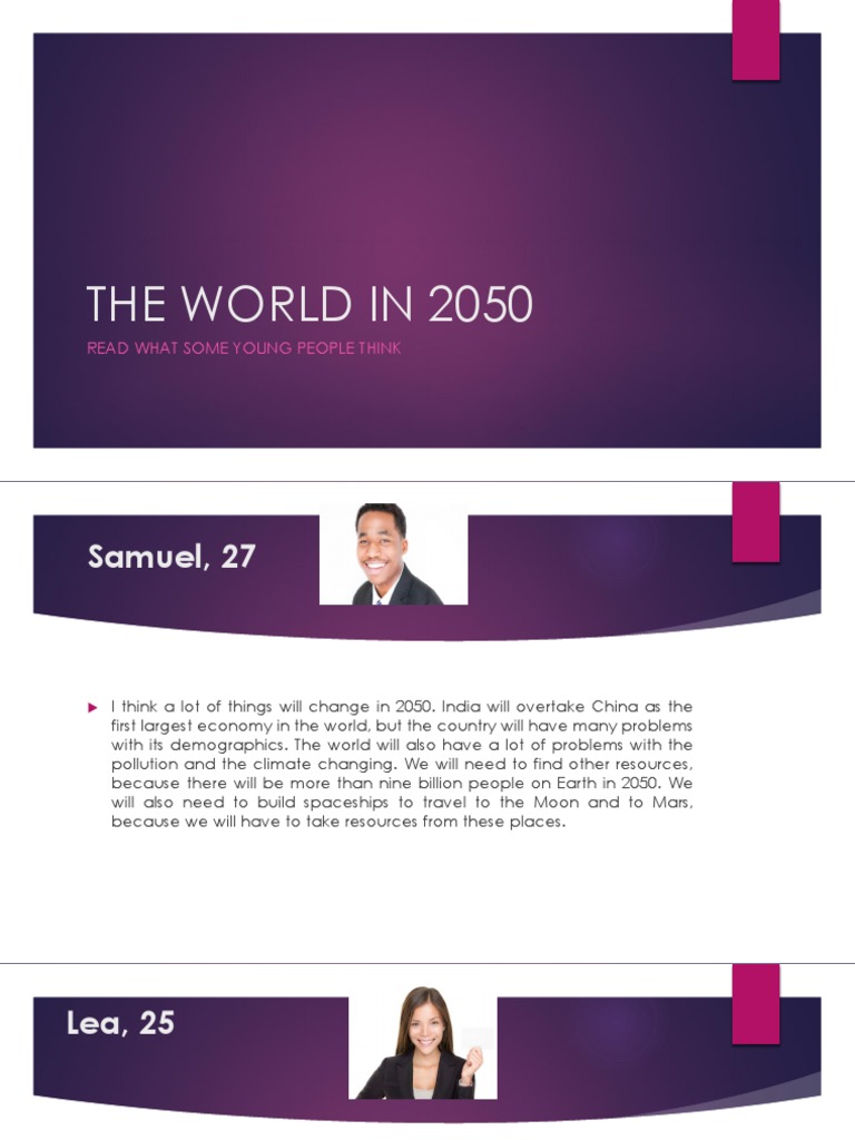 The World in 2050 | PDF
