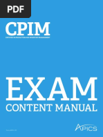 CPIM Exam Practice Questions | PDF