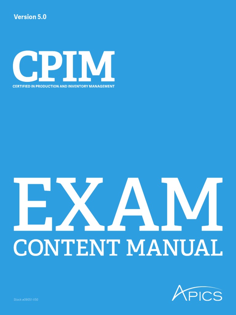 Cpim Ecm 5 0 Final With Covers | PDF | Question | Test (Assessment)