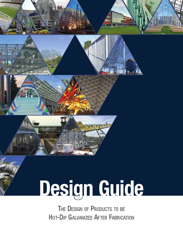 Design Guide Galvanized Steel Structures | PDF | Galvanization | Steel