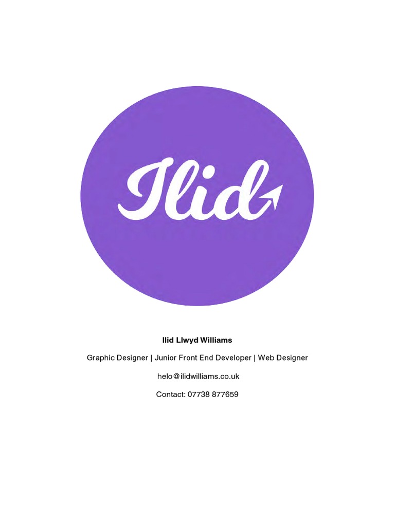 Ilid Llwyd Williams Portfolio 2019 | PDF | Psychedelia | Leisure