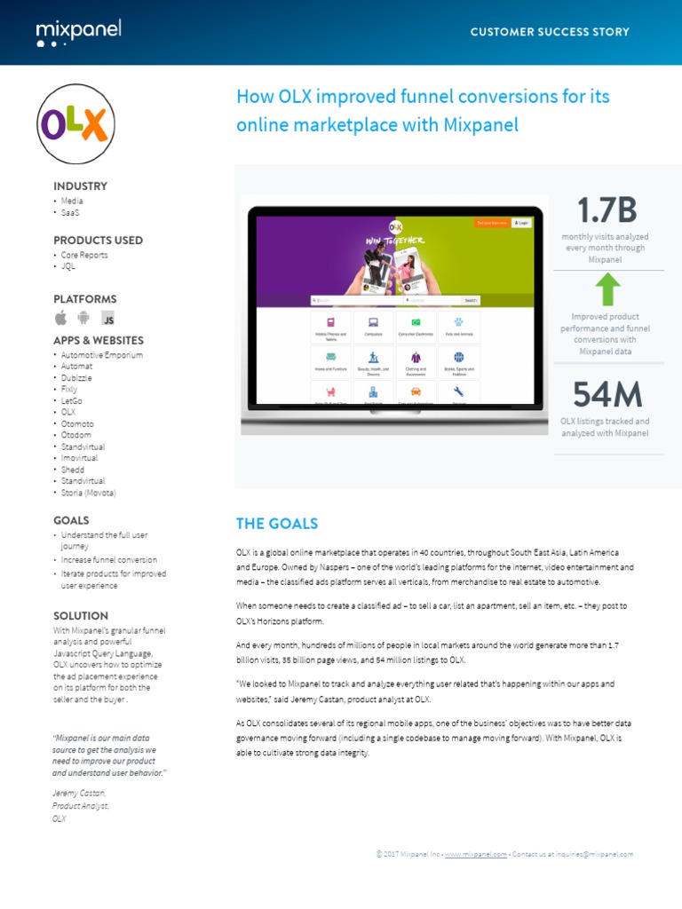 OLX Case Study | PDF | Sales | Analytics