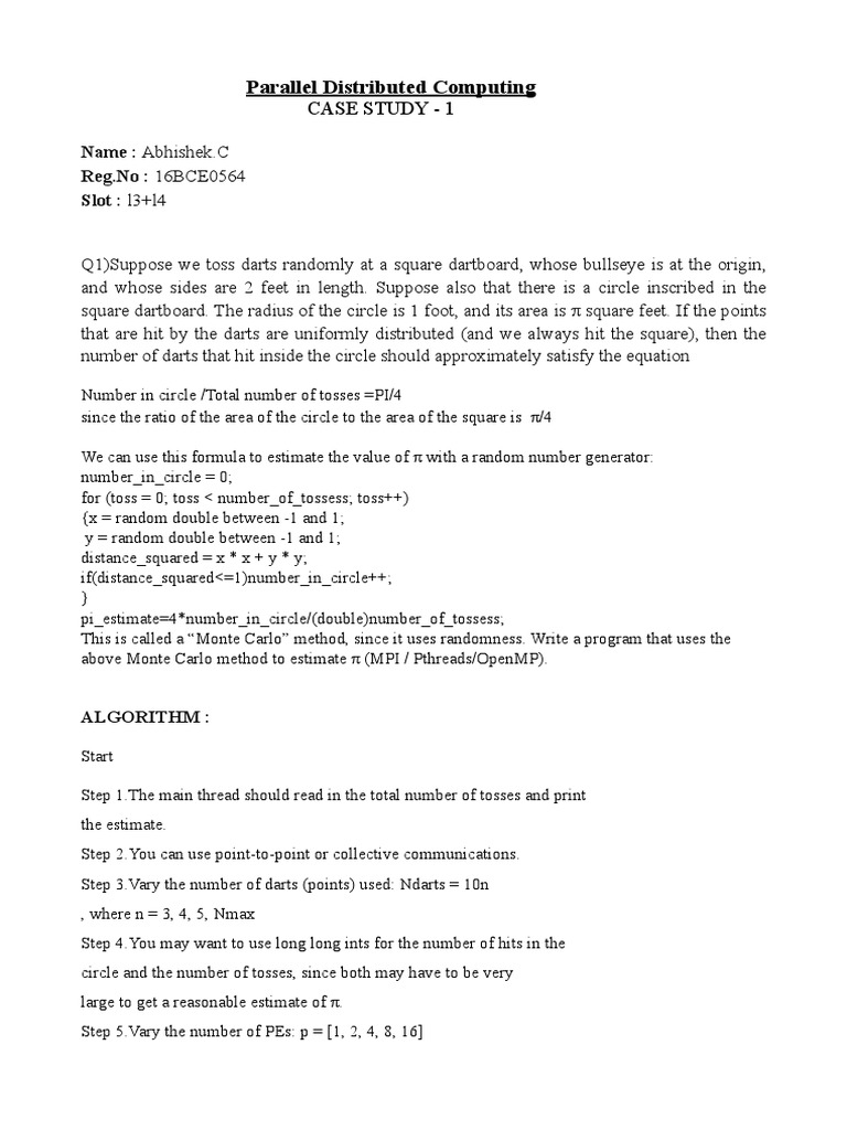 Case Study 1 | PDF | Computer Programming | Areas Of Computer Science