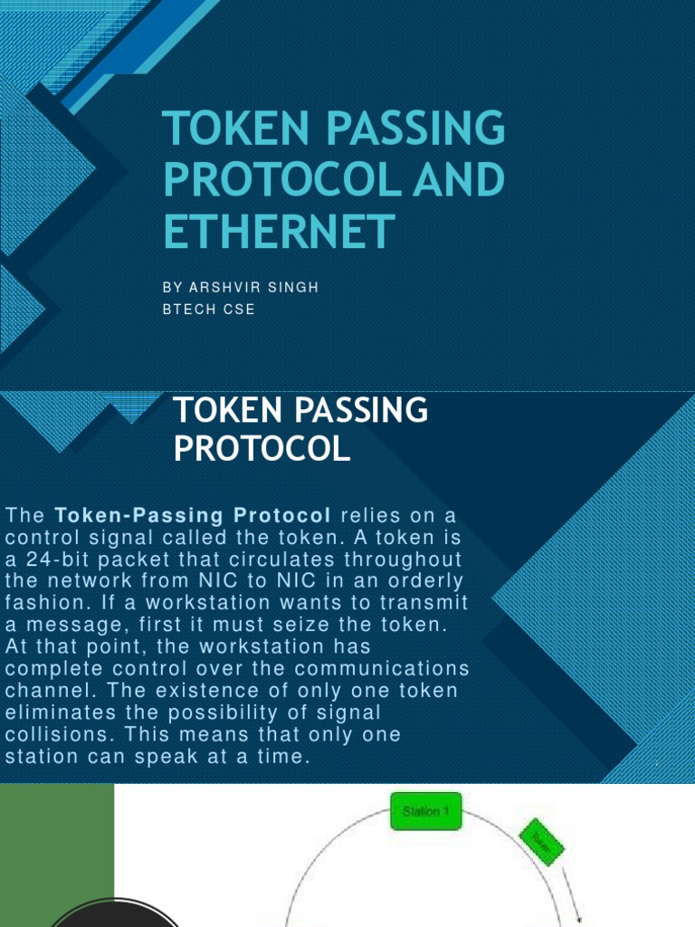 Token Passing Protocol and Ethernet | PDF | Ethernet | Computer Network