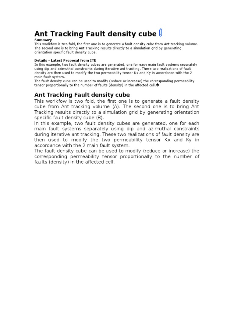 Ant Tracking Fault Density 4184669 01 | PDF | Volume | Fault (Geology)