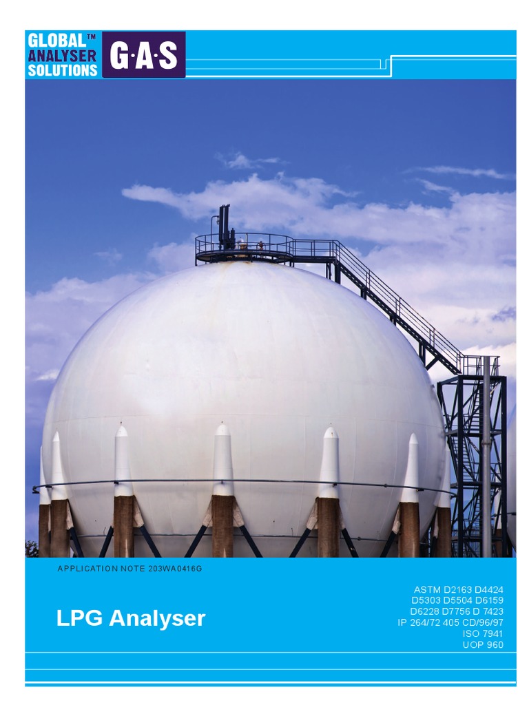 LPG Analyzer | PDF | Gas Chromatography | Liquefied Petroleum Gas