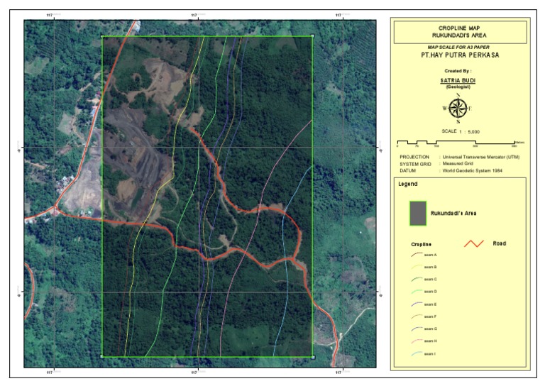 Rukundadi's Area Cropline Map | PDF | Geographic Data And Information ...