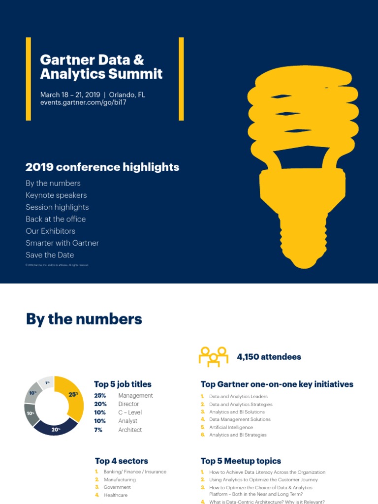 BI17 Conference Highlights | PDF | Analytics | Business Intelligence