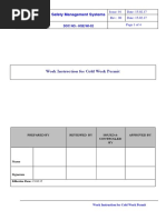 Gas Cutting Safety Inspection Checklist | PDF | Manufactured Goods | Gases