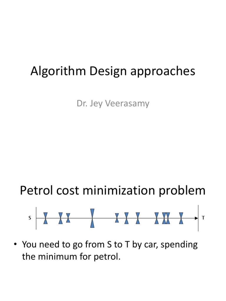 Algorithm Design Approaches | PDF