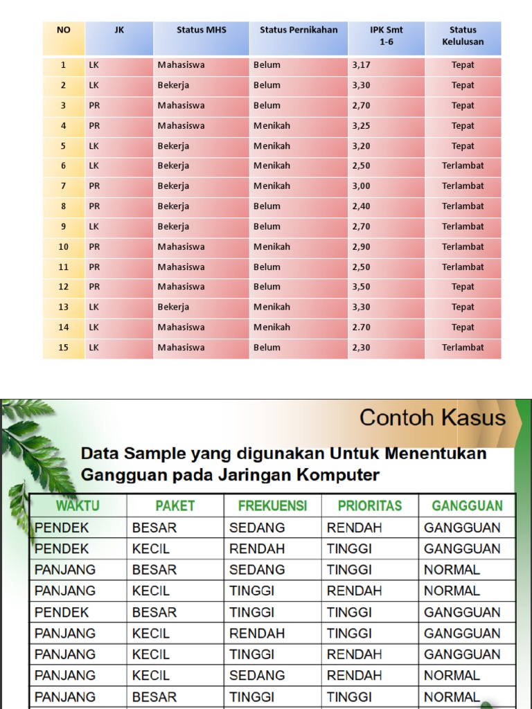 Contoh Kasus Klasifikasi | PDF