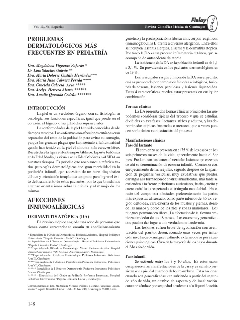 Problemas Dermatologicos | PDF | Dermatología | Inmunología